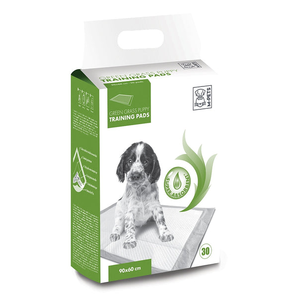 Buy M-PETS Green Grass Training Pads 90x60cm 30 Pack in Dubai, UAE