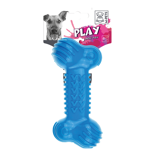 Buy M-PETS Fun Bone Blue Dog Toy in Dubai, UAE